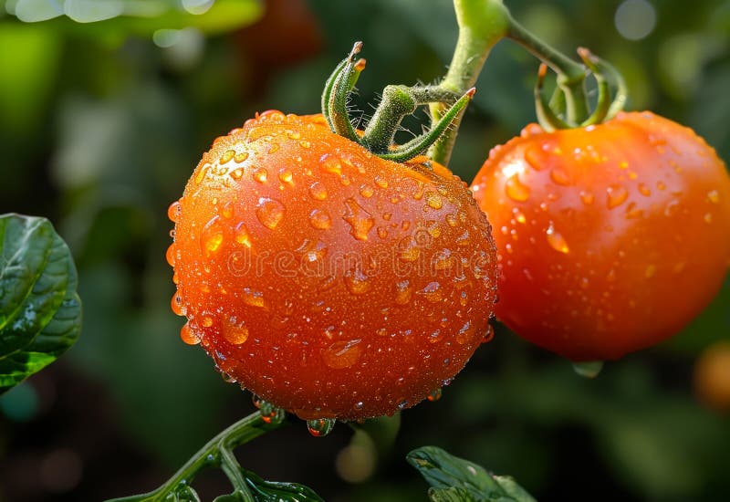 Tomatoes are Great Source of Vitamins and Minerals. a Photo of Tomato ...