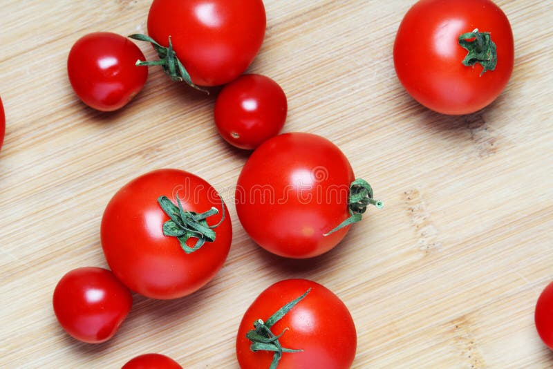 Tomatoes on the table stock image. Image of vegan, table - 183379107