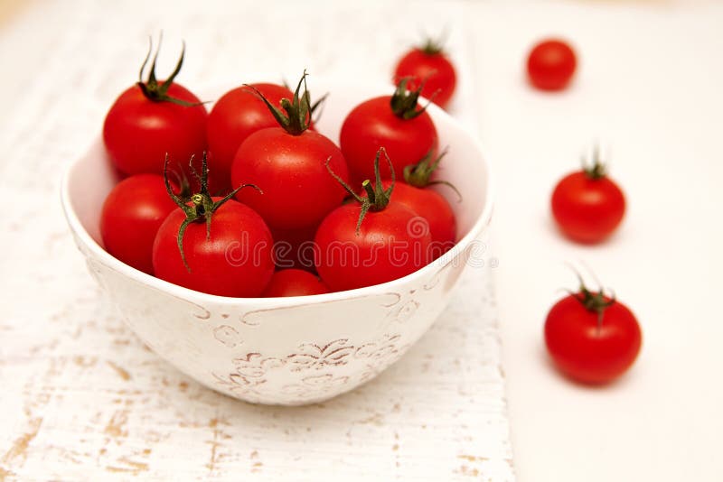 Tomatoes on the table stock photo. Image of detail, ingredient - 72212284