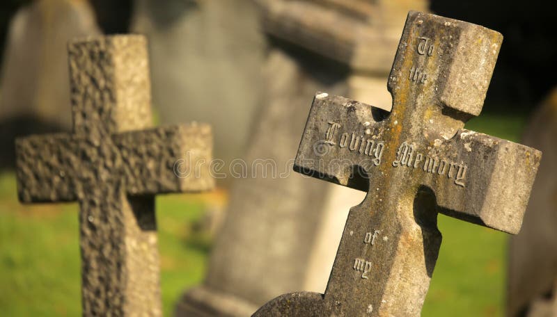 Tomb Crosses stock photo. Image of christian, graveyard - 28239434