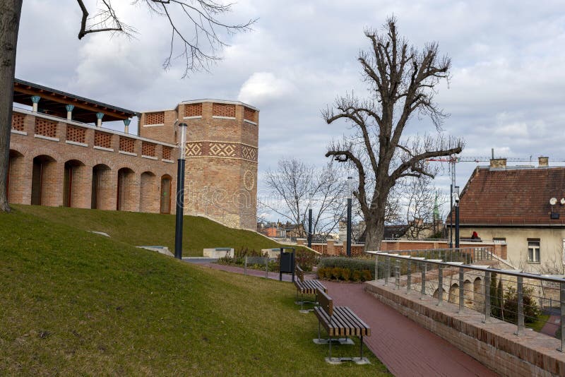 Tomb of Gul Baba a Mausoleum in Budapest, Hungary on a Winter Day Stock ...