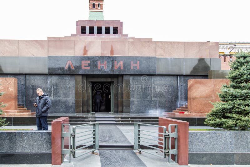 Tomb of Lenin in Red Square,moscow Editorial Photography - Image of ...