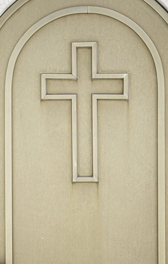 Tomb with metal door stock photo. Image of christian - 42794792