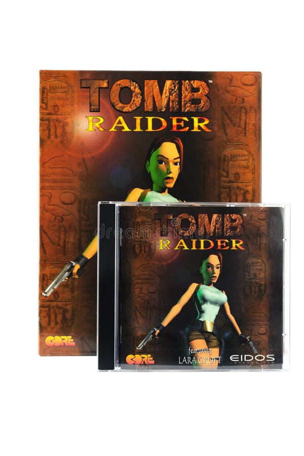Vintage Tomb Raider Video Game, Original Tomb Raider PC game from 1996 ...