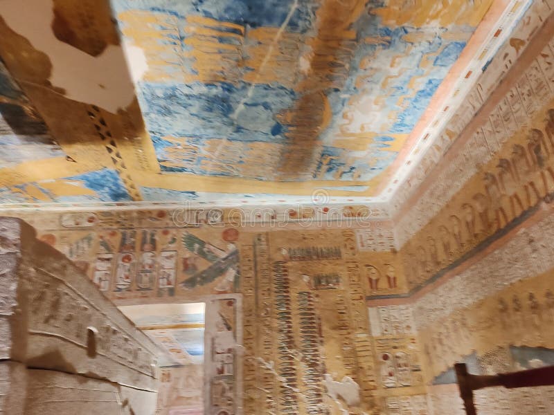 Tomb Ramses Iv Kv 2 Valley Kings Stock Photos - Free & Royalty-Free ...