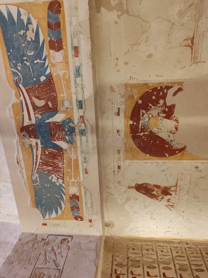 Tomb of Ramses IV. KV 2 stock image. Image of furniture - 379468679