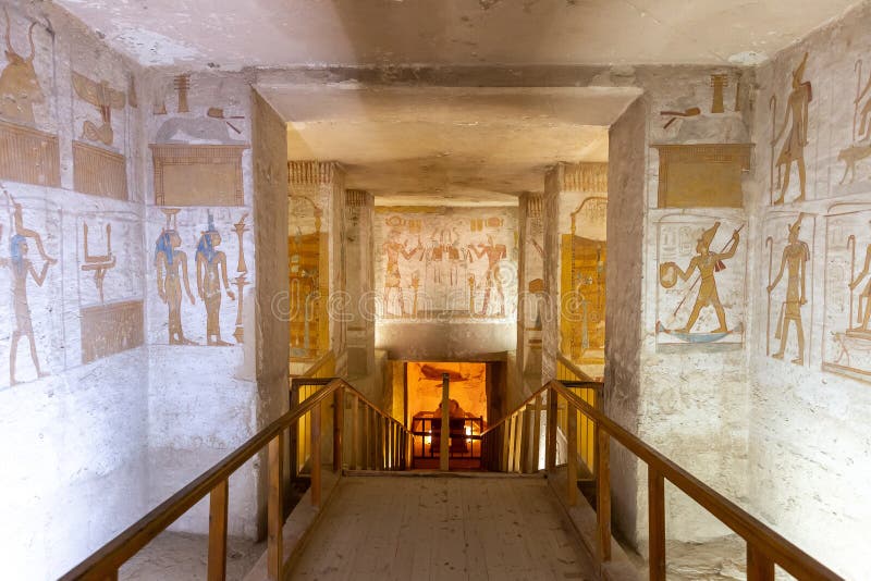 Tomb of Sethi II, Luxor, Egypt Stock Image - Image of king, archeology ...