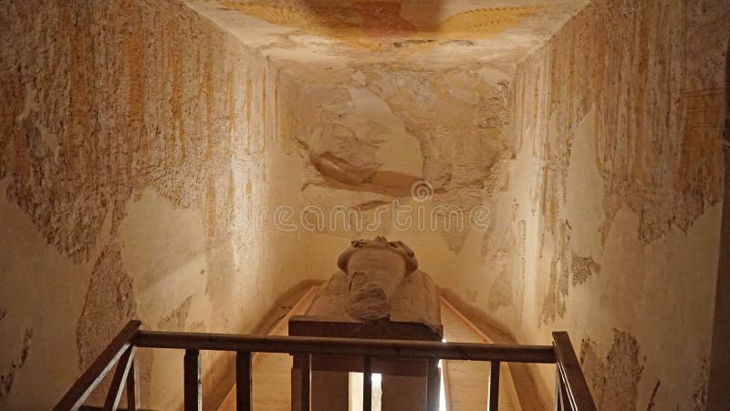 Tomb of Seti II (KV15) in Valley of the Kings, Luxor, Egypt Editorial ...