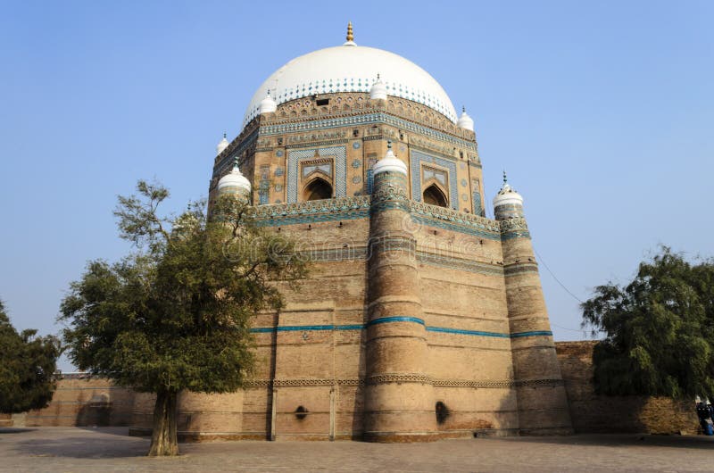 Tomb of Shah Rukn-e-Alam Multan Editorial Photography - Image of ...