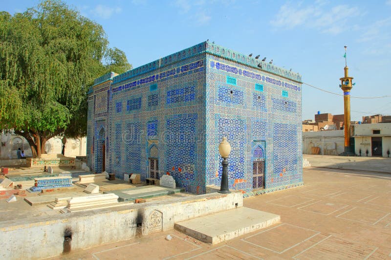 Tomb of Shah Rukn-e-Alam in Multan, Pakistan Stock Image - Image of ...