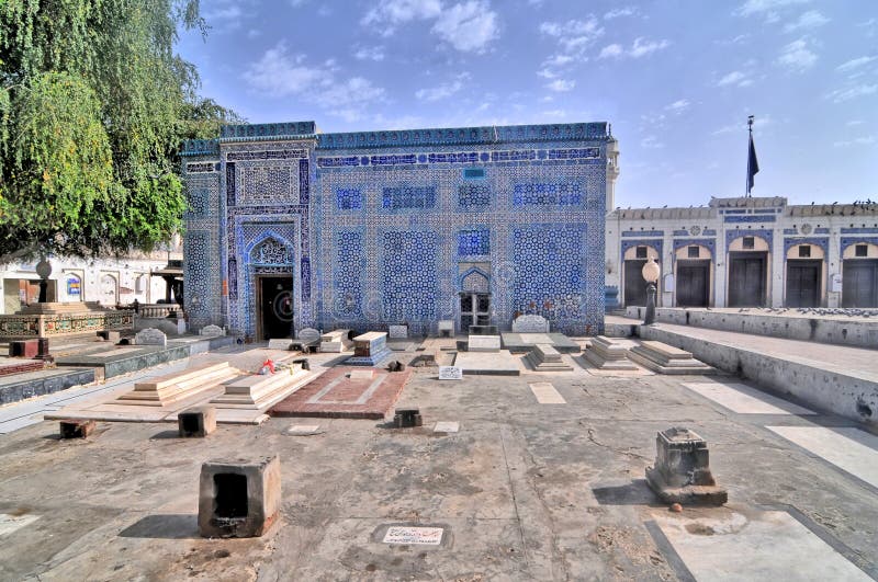 Tomb of Shah Rukn-e-Alam in Multan, Pakistan Stock Photo - Image of ...