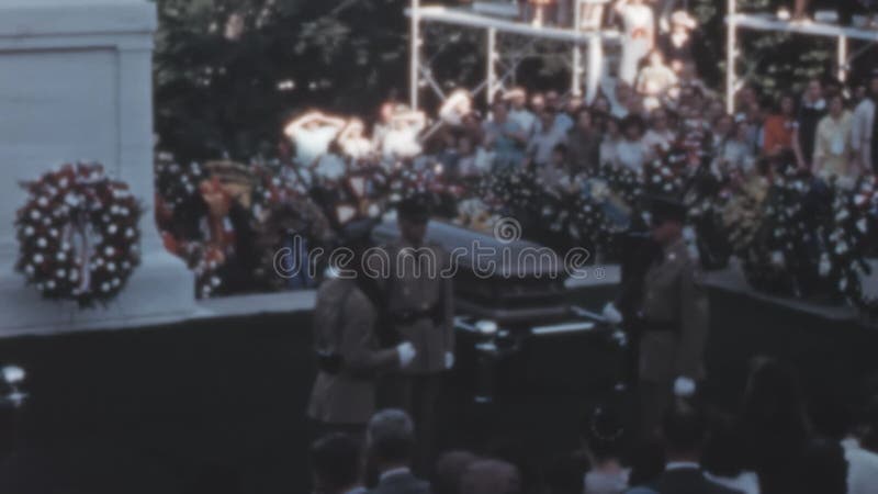 People Pay Tribute Alongside Military Members at Arlington National ...
