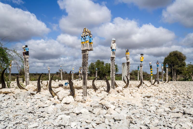 Tombeau Traditionnel D'Antandroy Photo stock - Image du malgache ...