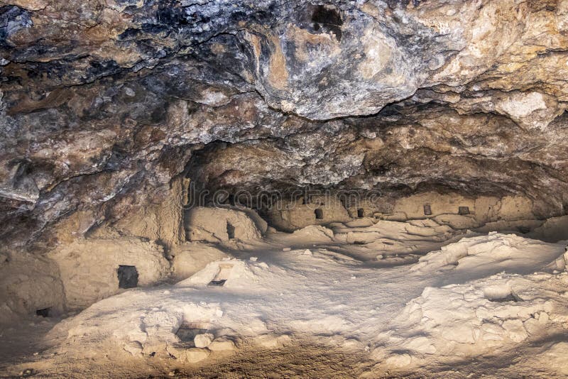 Tombs in Galaxias Cave at Uyuni Salar in Bolivia Stock Photo - Image of ...