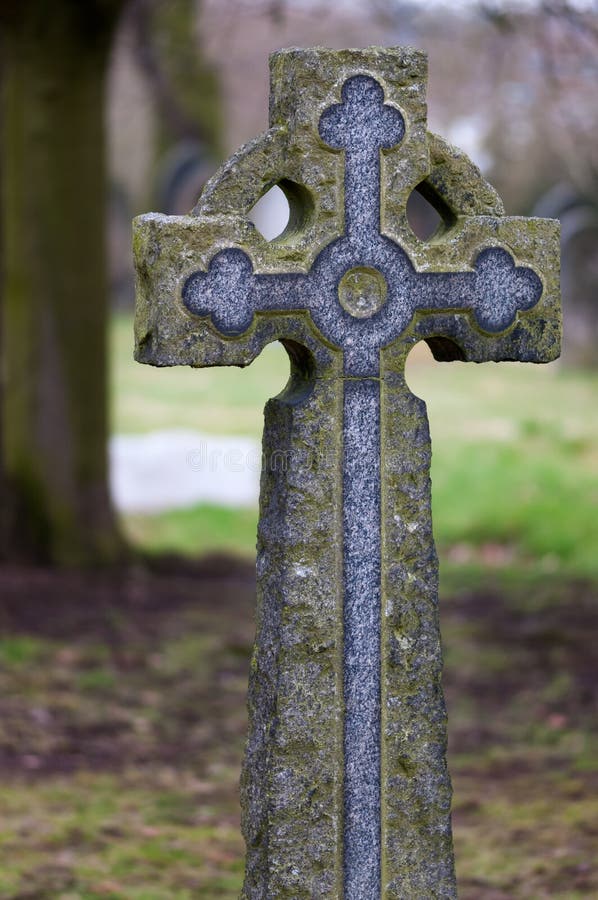 Stone Cross - Cemetery stock image. Image of burial, decoration - 29732339