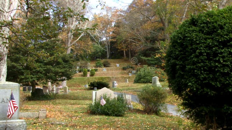 Old Town Cemetery on Cape Cod 11 Stock Footage - Video of spirit, dying ...