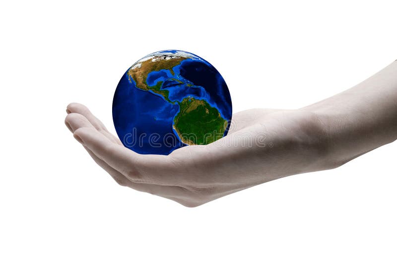 Tome el cuidado del mundo imagen de archivo. Imagen de concepto - 8212505