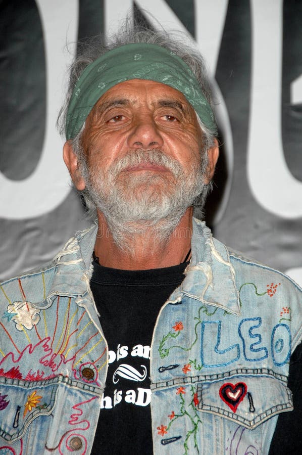 Tommy Chong imagen de archivo editorial. Imagen de anuncie - 35518924