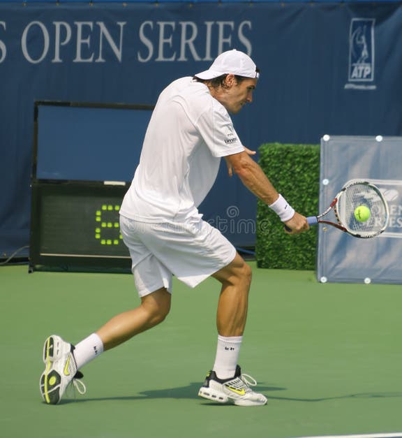 Tommy Haas Tennis Backhand editorial image. Image of leggmason - 4236395