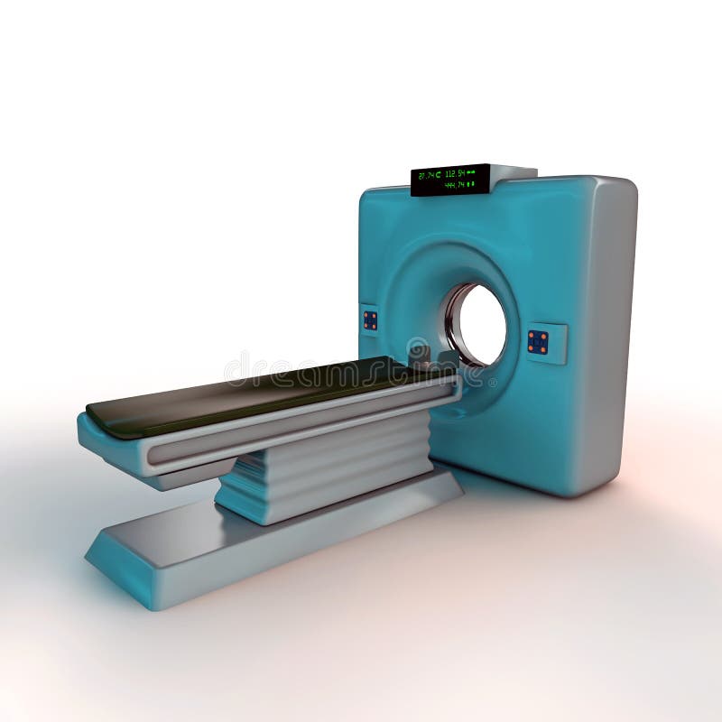 Tomograph stock illustration. Illustration of magnetic - 28238998