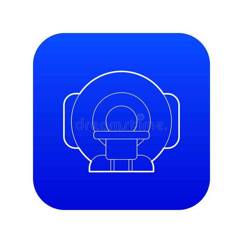 Tomograph Icon, Outline Style Stock Illustration - Illustration of ...