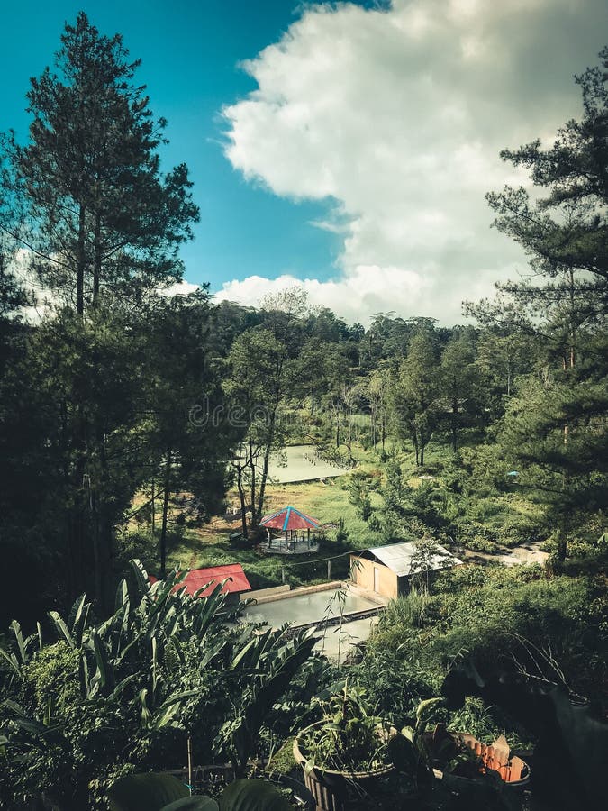 Tomohon stock image. Image of green, city, sulawesi - 200238705