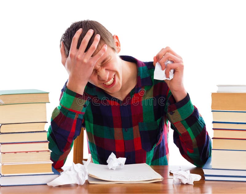 Tomorrow is the Deadline! stock image. Image of essay - 37083357