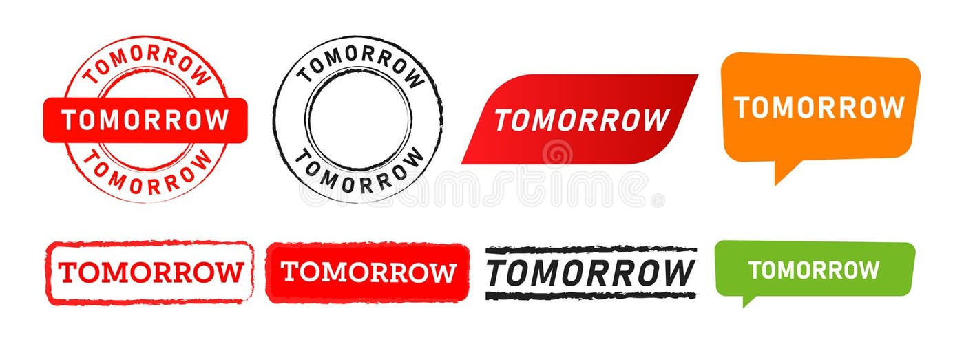 Tomorrow Stamp Stock Illustrations – 817 Tomorrow Stamp Stock ...