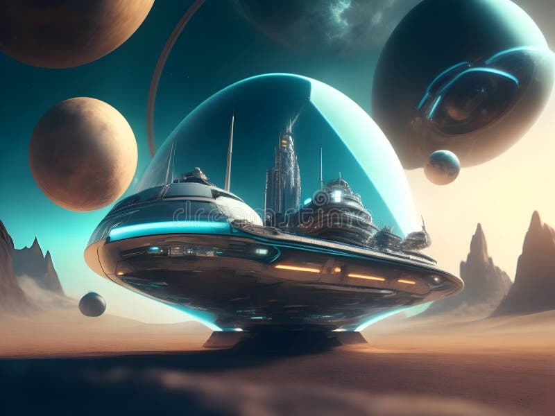 Tomorrow S Tech: Visionary Mobile Photography of the Future Stock ...