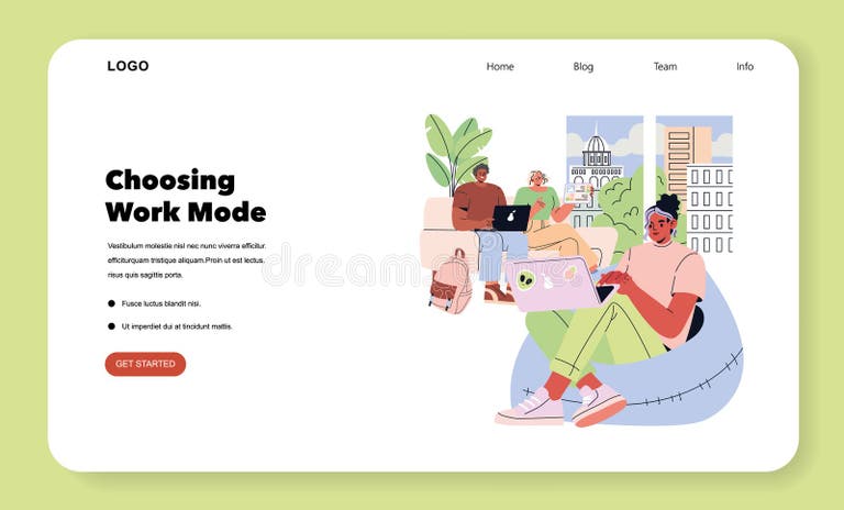 Workplace Flexibility Stock Illustrations – 941 Workplace Flexibility ...