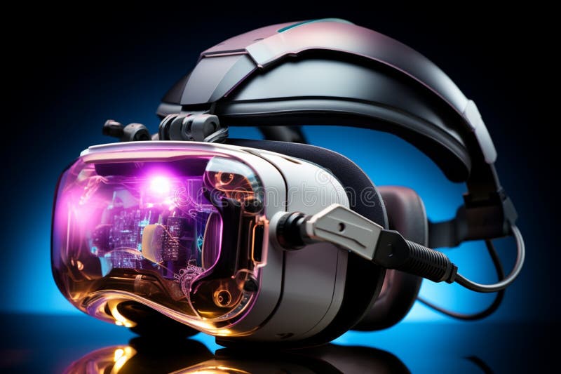Tomorrows Tech VR Headset Transforms Digital Landscapes into Futuristic ...