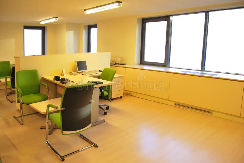Tomt kontor arkivfoto. Bild av halogen, högbarmad, konferenser - 17423234