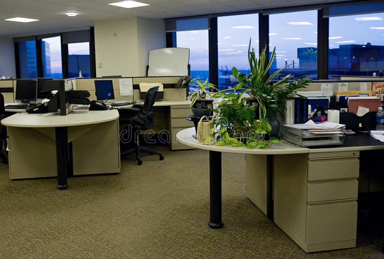 Tomt kontor 3 fotografering för bildbyråer. Bild av kommunikation - 3821947