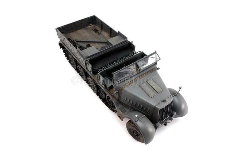 18-ton German Half-track Model Stock Photo - Image of hobby, famo: 47702460