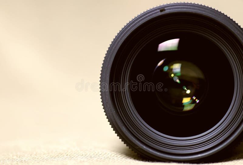 Toned Monochrome Background of Lens Flare Object Stock Photo - Image of ...