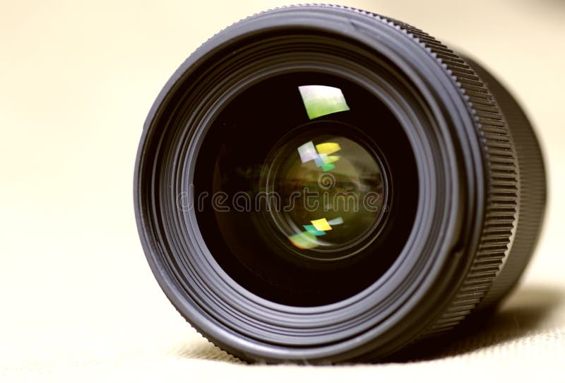 Toned Monochrome Background of Lens Flare Object Stock Photo - Image of ...