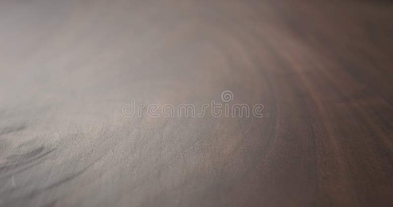 Toned Walnut Table Surface with Oil Finish Stock Image - Image of ...
