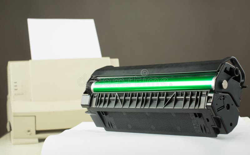 Printer toner cartridge stock photo. Image of empty, spare - 30226250