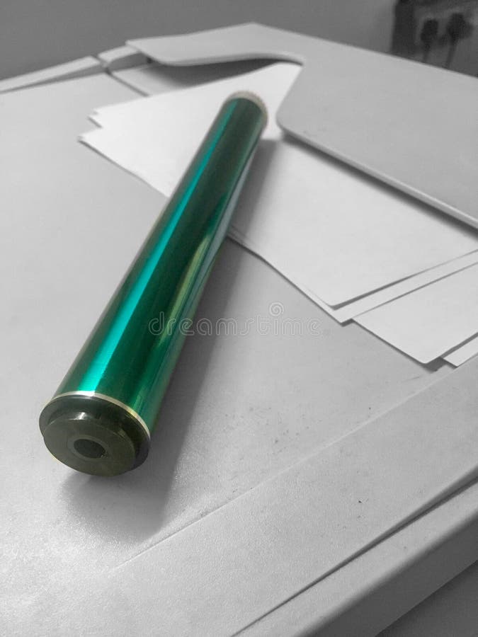 Toner drum stock photo. Image of print, drum, green - 188125076