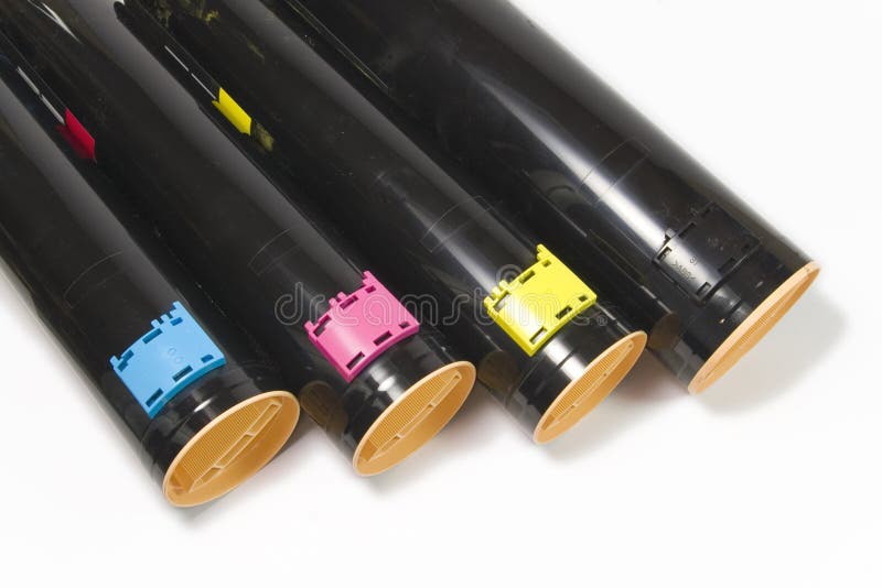 Toneres de CMYK foto de archivo. Imagen de tinta, dispositivo - 3419088