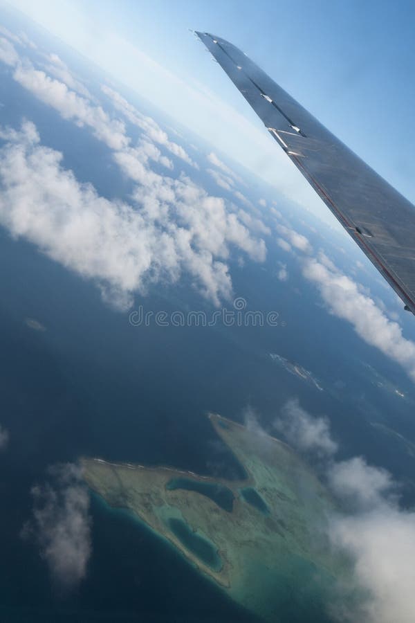 Tonga Polynesia Tropical Paradise Aerial View Stock Photo - Image of ...