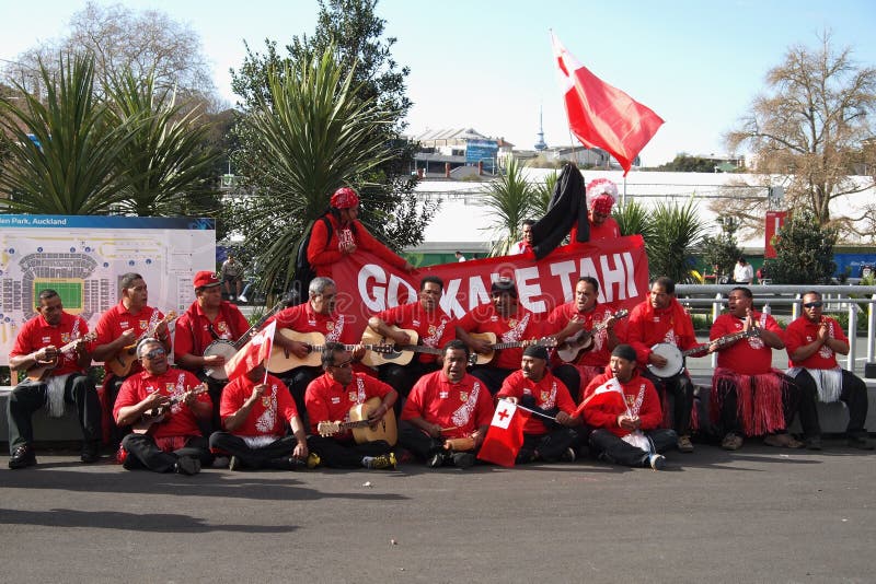 Tonga Rugby Player with Ball Editorial Image - Image of effort, group ...