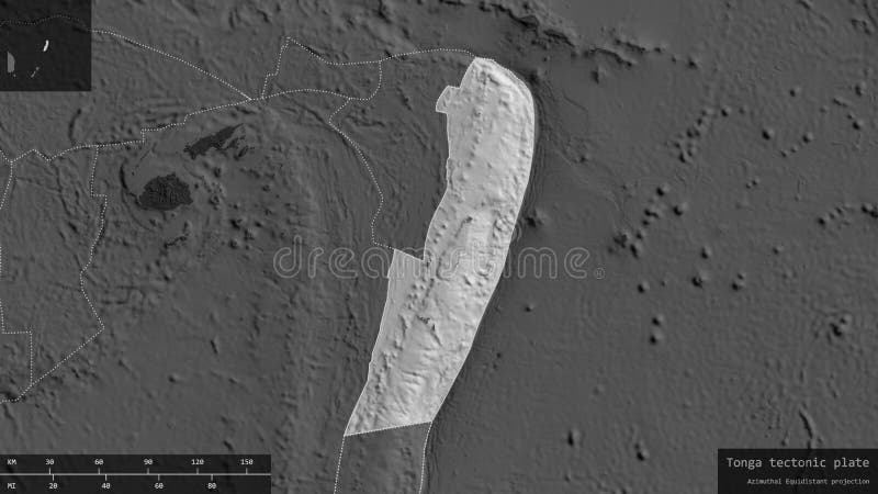 Tonga Plate Outlined - Physical Stock Illustration - Illustration of ...