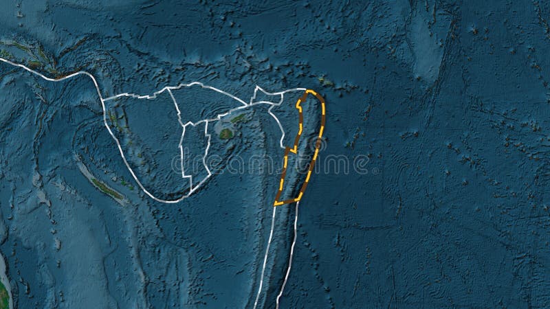 Tonga Plate Dashed. Fahey. Physical Stock Illustration - Illustration ...