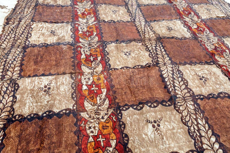 Tapa Cloth stock image. Image of pago, tradition, polynesia - 41219535