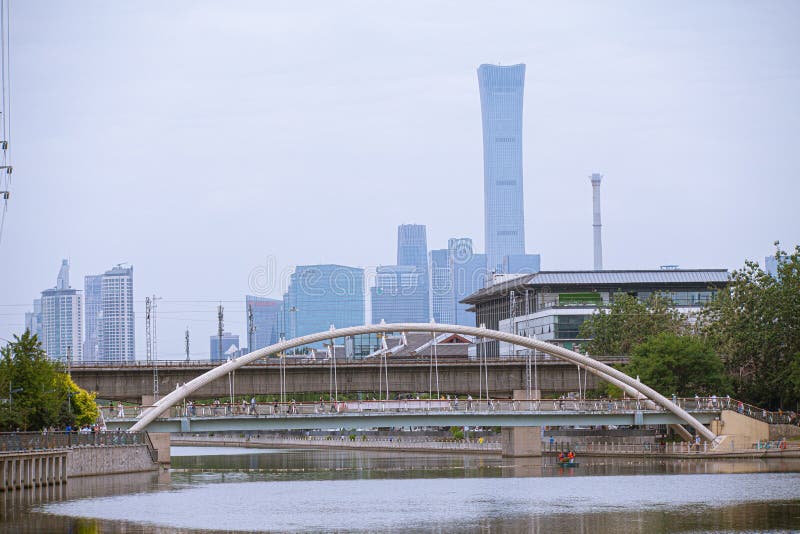 Tonghui River editorial photography. Image of tonghui - 188584847