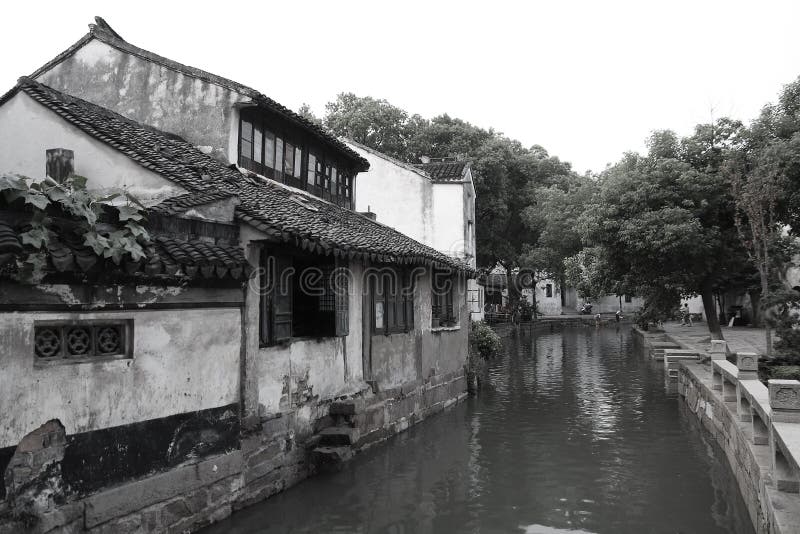 Tongli, Chinese water town stock image. Image of chinese - 10620973