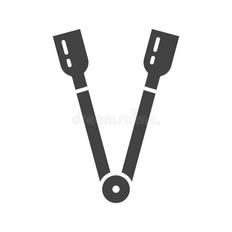Tongs icon vector image. stock vector. Illustration of outline - 280337914