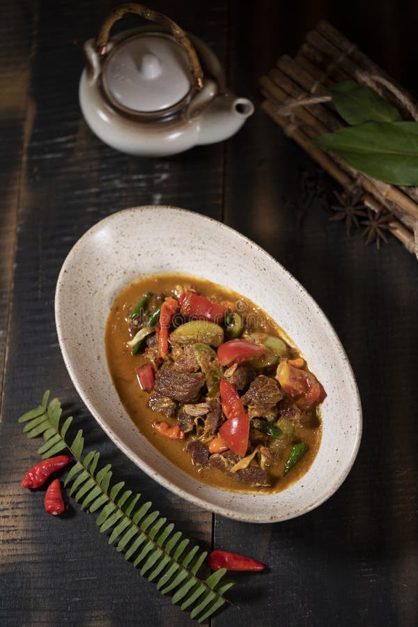 Tongseng Kambing or Indonesian Goat Meat Stock Photo - Image of ...