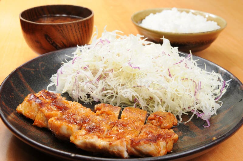 Tonkatsu stock image. Image of fast, gastronomic, asia - 8917505